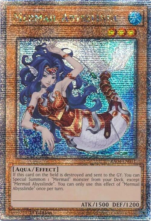 Mermail Abysslinde (Quarter Century Secret Rare) - Quarter Century ...