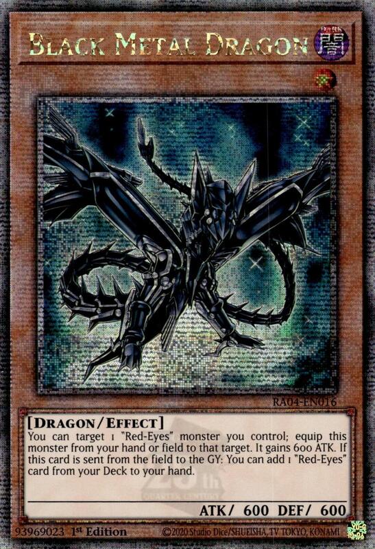 Red-Eyes Flare Metal Dragon (Quarter Century Secret Rare) - 25th ...