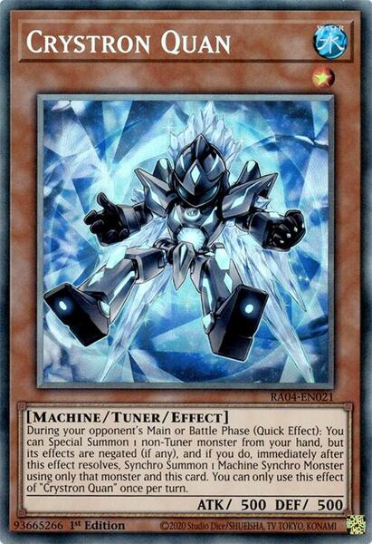 Crystron Quan (PCR) - Quarter Century Stampede - YuGiOh - TCGplayer.com