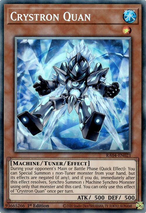 Crystron Quan (PCR) - Quarter Century Stampede - YuGiOh - TCGplayer.com