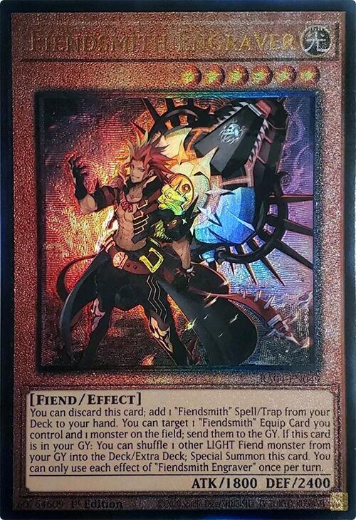 Fiendsmith Engraver (PUR) - Quarter Century Stampede - YuGiOh ...