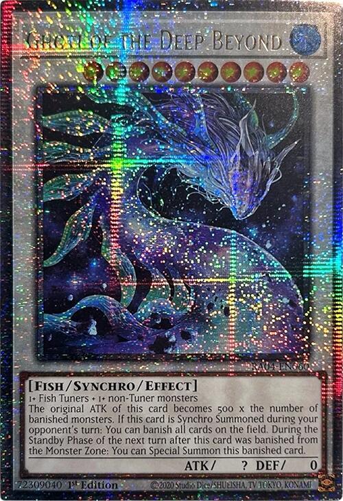Ghoti of the Deep Beyond (Quarter Century Secret Rare) - Quarter Century Stampede - YuGiOh ...