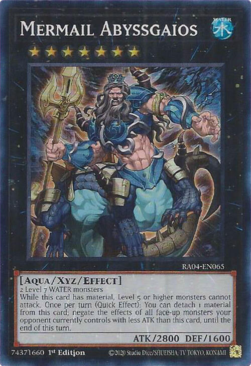 Mermail Abyssgaios - Quarter Century Stampede - YuGiOh - TCGplayer.com