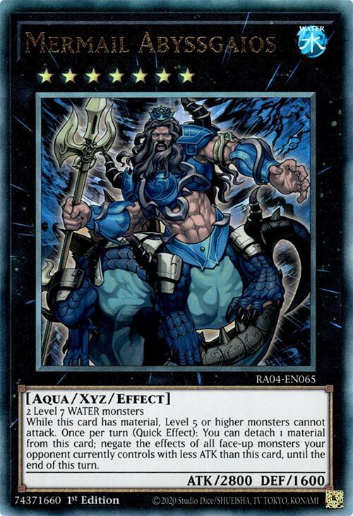 Mermail Abyssgaios (PUR) - Quarter Century Stampede - YuGiOh ...