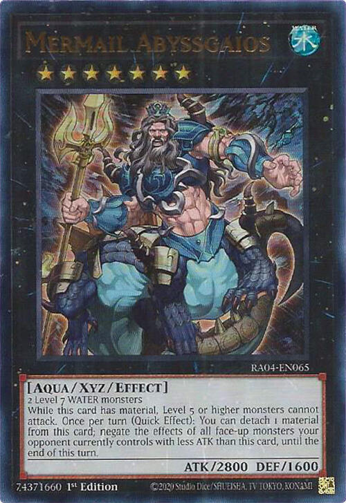 Mermail Abyssgaios (UR) - Quarter Century Stampede - YuGiOh - TCGplayer.com