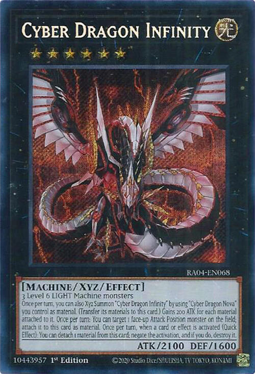 Cyber Dragon Infinity (Secret Rare) - Quarter Century Stampede - YuGiOh - TCGplayer.com