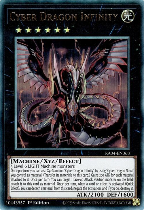 Cyber Dragon Infinity (PUR) - Quarter Century Stampede - YuGiOh ...