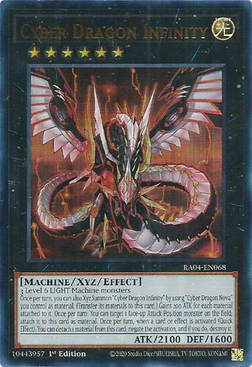 Cyber Dragon Infinity (UR) - Quarter Century Stampede - YuGiOh ...