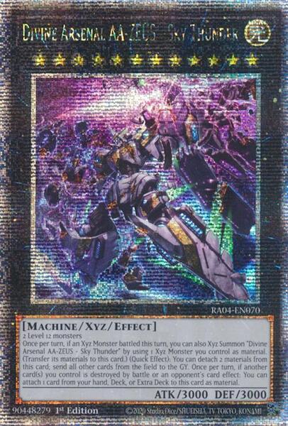 Divine Arsenal AA-ZEUS - Sky Thunder (New Art) (Quarter Century Secret ...