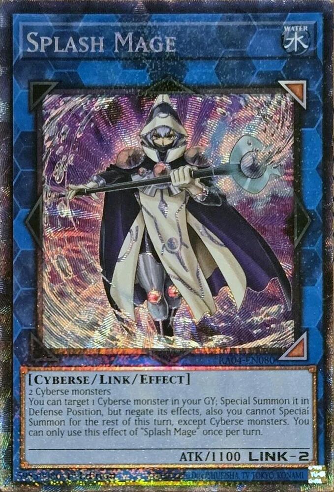 Splash Mage (PCR) - Quarter Century Stampede - YuGiOh - TCGplayer.com