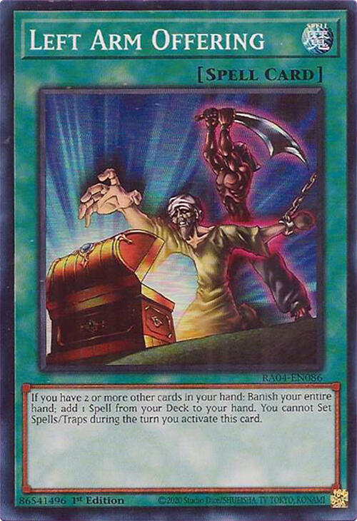 Left Arm Offering - Quarter Century Stampede - YuGiOh - TCGplayer.com