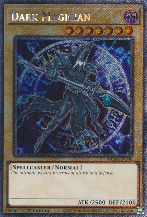 Dark Magician Girl (3rd Art) (Platinum Secret Rare) - Quarter Century Stampede - YuGiOh ...