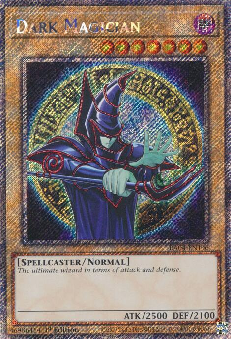 Dark Magician (9th Art) (Platinum Secret Rare) - Quarter Century Stampede - YuGiOh - TCGplayer.com