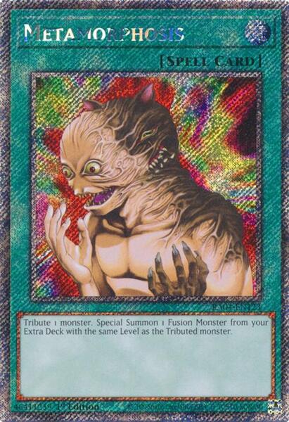 Metamorphosis (Platinum Secret Rare) - Quarter Century Stampede ...