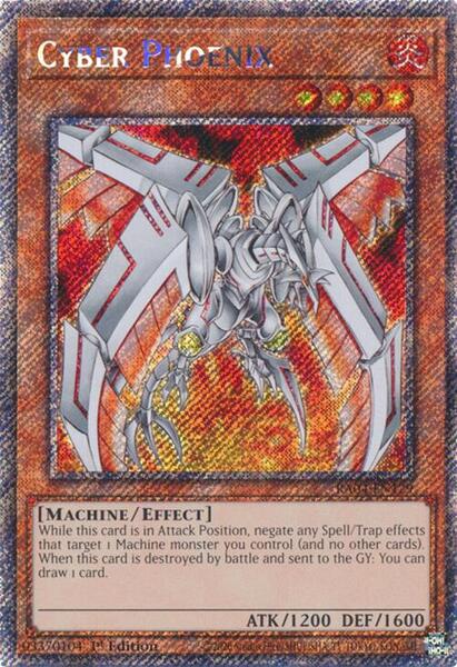 Cyber Phoenix (Platinum Secret Rare) - Quarter Century Stampede ...
