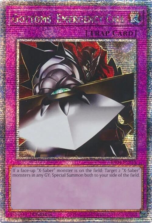 Gottoms' Emergency Call (Quarter Century Secret Rare) - Quarter Century ...