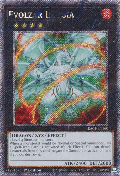 Evolzar Laggia (Platinum Secret Rare) - Quarter Century Stampede ...
