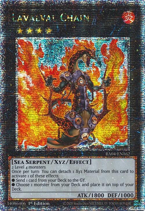 Lavalval Chain (Quarter Century Secret Rare) - Quarter Century Stampede ...