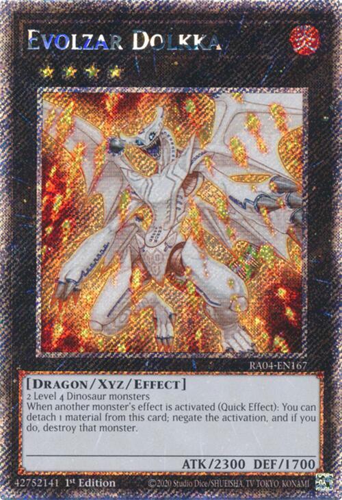 Evolzar Dolkka (Platinum Secret Rare) - Quarter Century Stampede ...