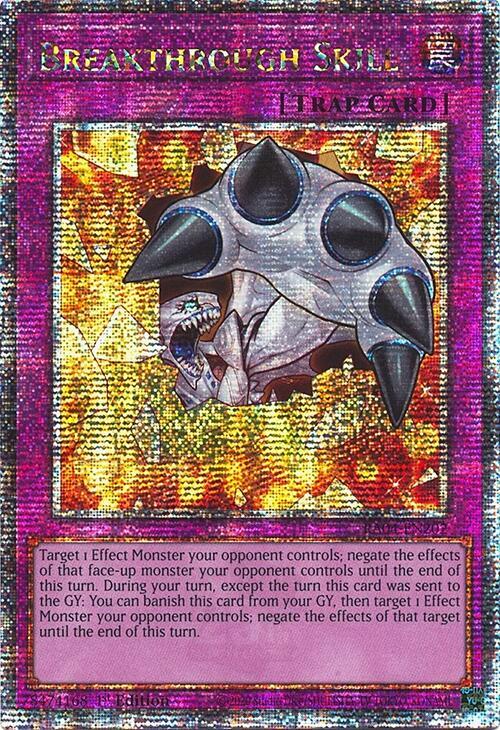 Breakthrough Skill (Quarter Century Secret Rare) - Quarter Century Stampede - YuGiOh - TCGplayer.com