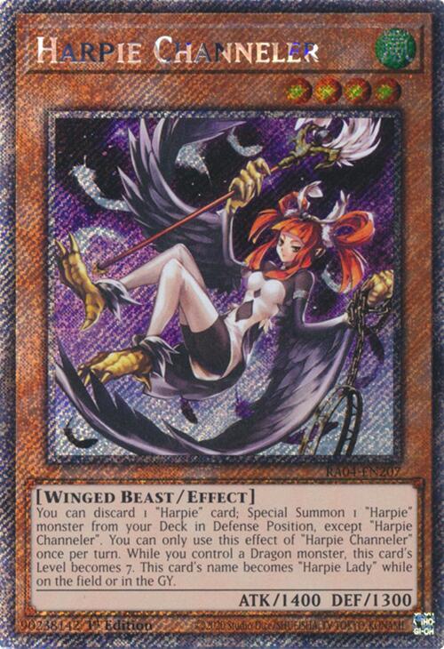Harpie Channeler (Platinum Secret Rare) - Quarter Century Stampede - YuGiOh - TCGplayer.com