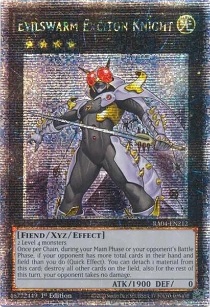 Evilswarm Exciton Knight (Quarter Century Secret Rare) - Quarter ...