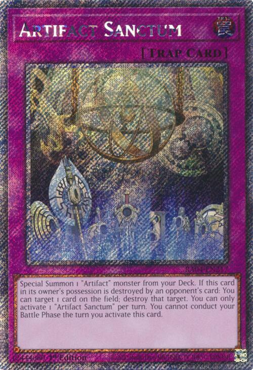 Artifact Sanctum (Platinum Secret Rare) - Quarter Century Stampede ...