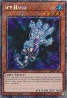 Ice Hand (Platinum Secret Rare) - Quarter Century Stampede - YuGiOh ...