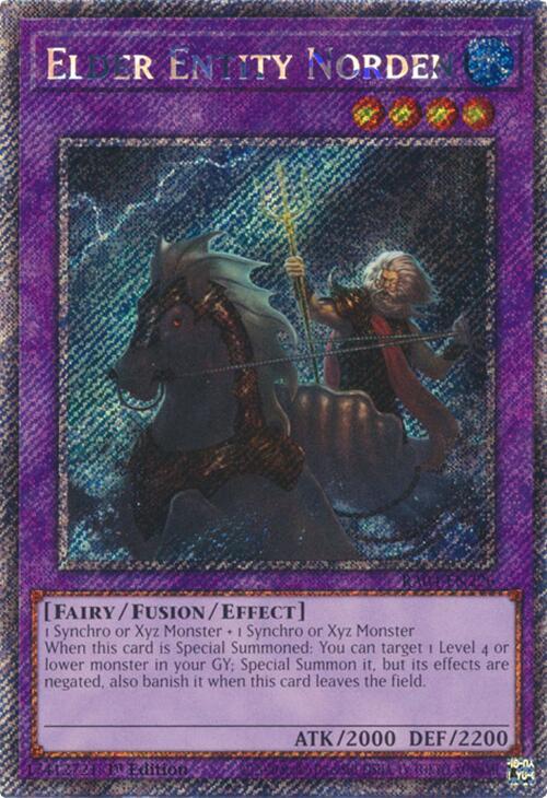 Elder Entity Norden (Platinum Secret Rare) - Quarter Century Stampede ...