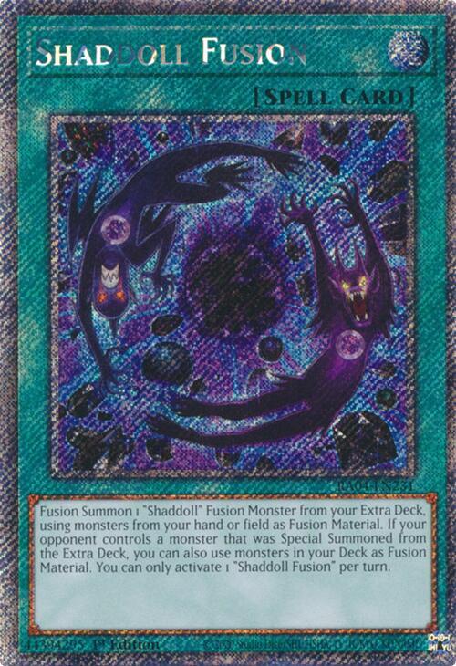 Shaddoll Fusion (Platinum Secret Rare) - Quarter Century Stampede - YuGiOh - TCGplayer.com