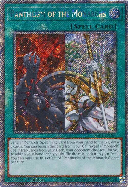 Pantheism of the Monarchs (Platinum Secret Rare) - Quarter Century ...