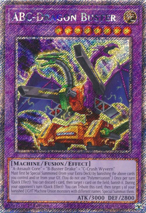 ABC-Dragon Buster (Platinum Secret Rare) - Quarter Century Stampede ...