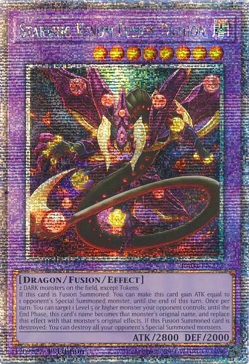 Starving Venom Fusion Dragon (Quarter Century Secret Rare) - Quarter Century Stampede - YuGiOh ...