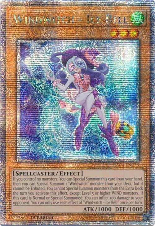 Windwitch - Ice Bell (Quarter Century Secret Rare) - Quarter Century Stampede - YuGiOh ...
