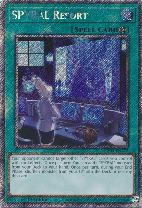 SPYRAL Resort (Platinum Secret Rare) - Quarter Century Stampede ...