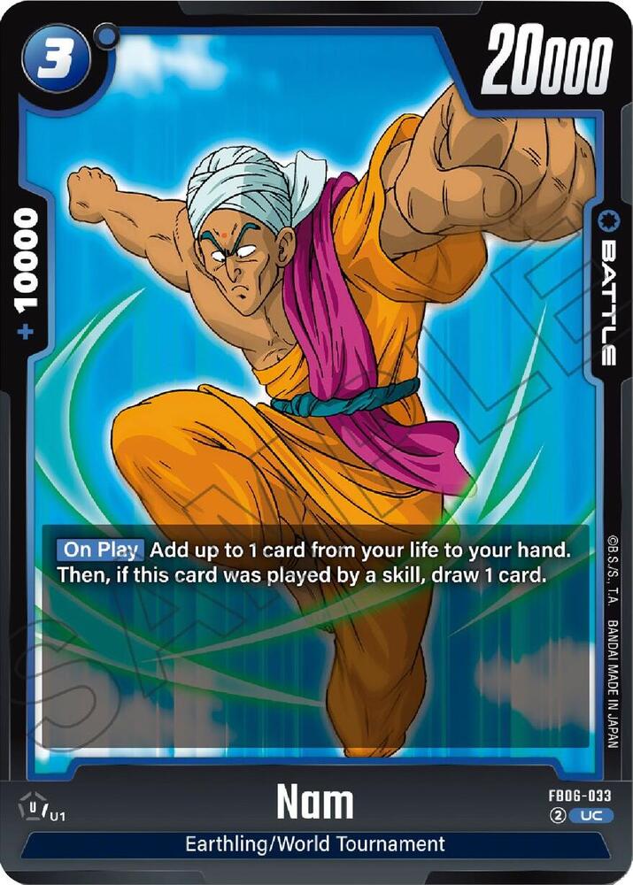 Nam - Rivals Clash - Dragon Ball Super: Fusion World - TCGplayer.com