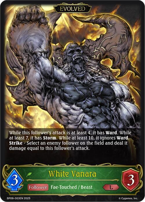 White Vanara (Evolved) - BP09: Duet of Dawn and Dusk - Shadowverse: Evolve - TCGplayer.com