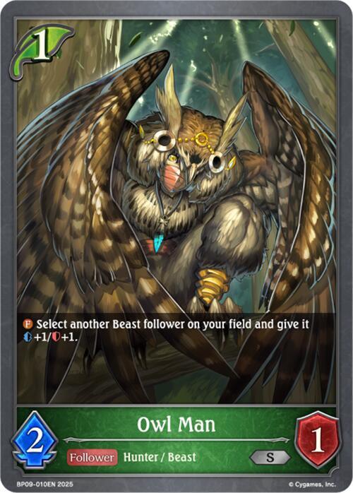 Owl Man - BP09: Duet of Dawn and Dusk - Shadowverse: Evolve - TCGplayer.com