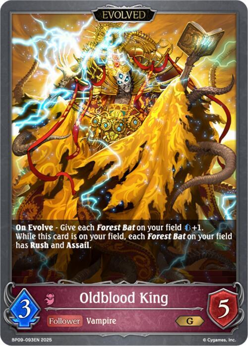 Oldblood King (Evolved) - BP09: Duet of Dawn and Dusk - Shadowverse: Evolve - TCGplayer.com