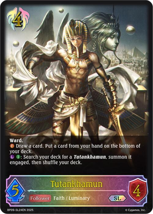 Tutankhamun (SL) - BP09: Duet of Dawn and Dusk - Shadowverse: Evolve - TCGplayer.com