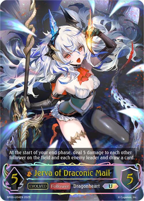 Jerva of Draconic Mail (U) - BP09: Duet of Dawn and Dusk - Shadowverse: Evolve - TCGplayer.com