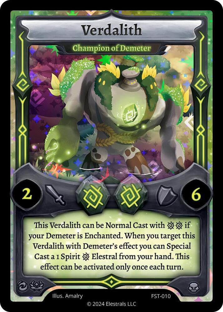 Verdalith - Champion of Demeter - Divine Champions: Firestorm ...