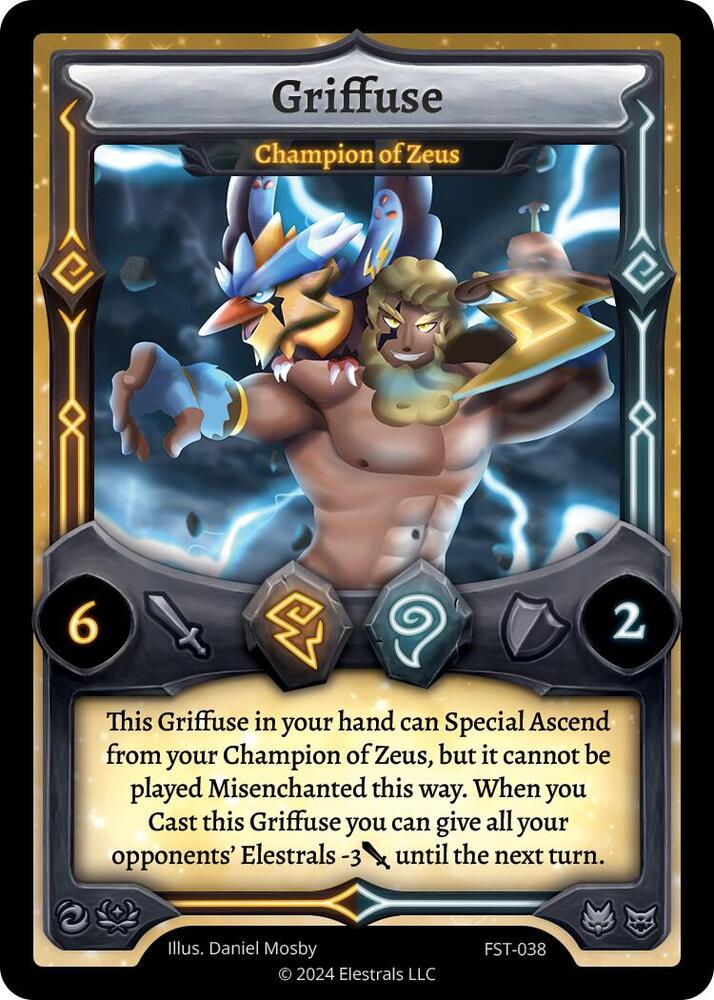 Griffuse - Champion of Zeus - Divine Champions: Firestorm - Elestrals - TCGplayer.com