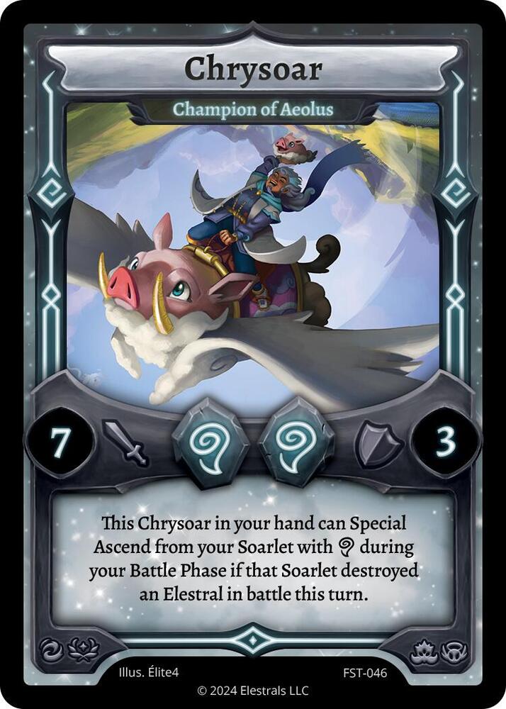 Chrysoar - Champion of Aeolus - Divine Champions: Firestorm - Elestrals ...