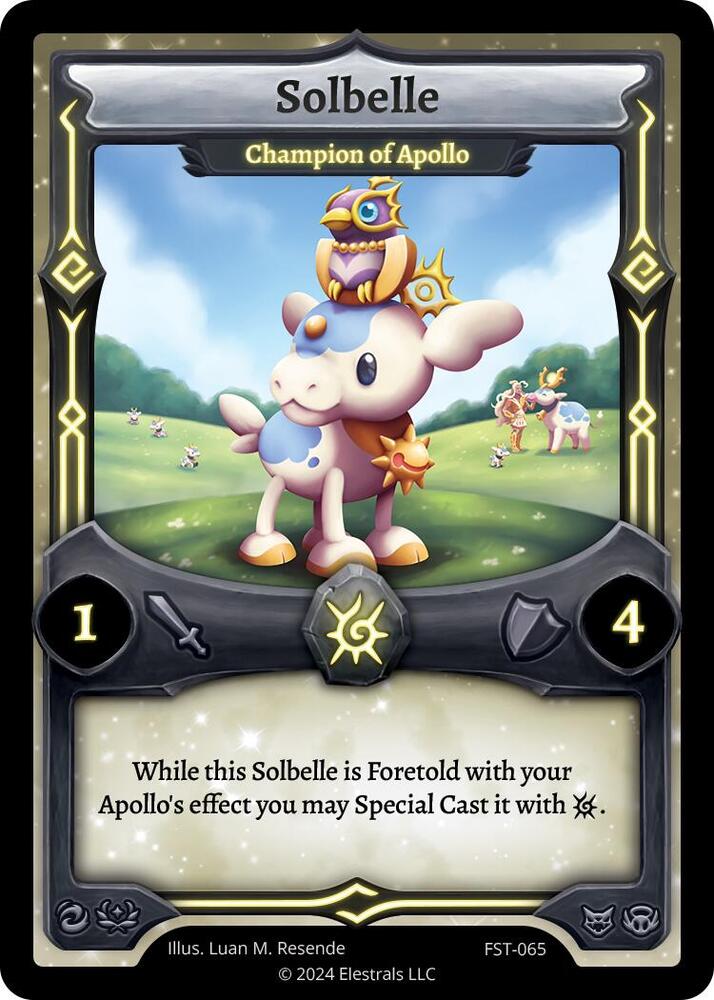 Solbelle - Champion of Apollo - Divine Champions: Firestorm - Elestrals ...
