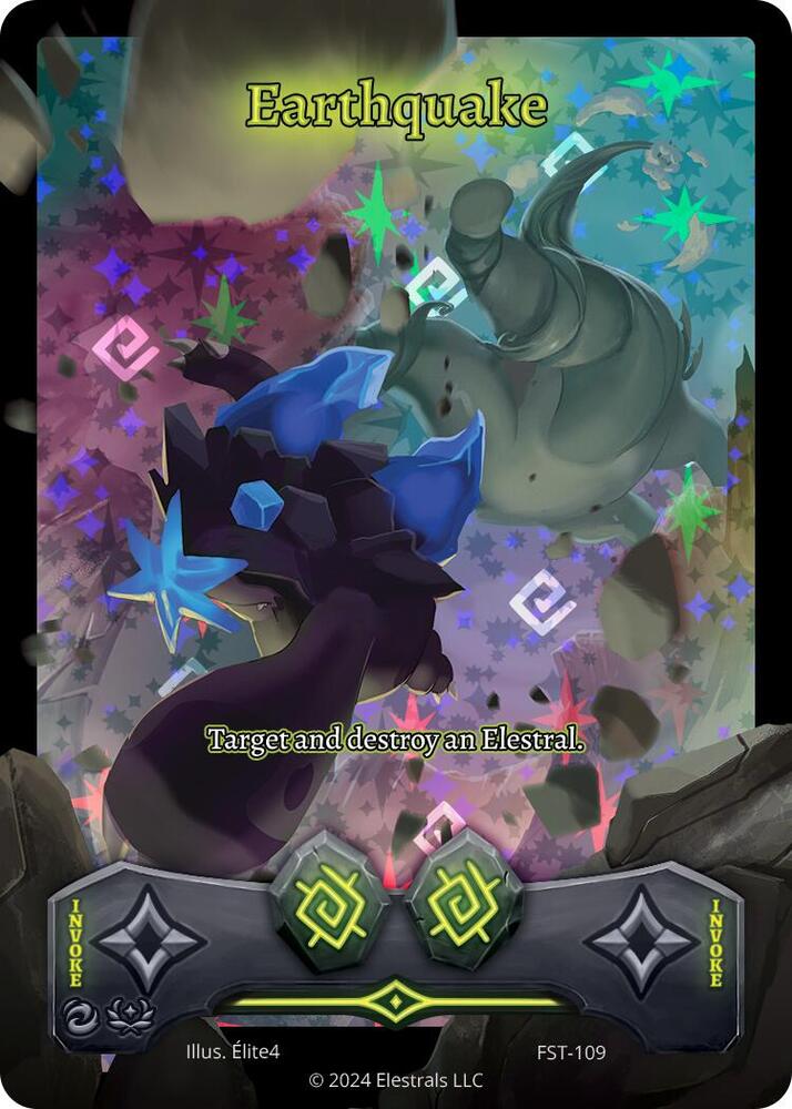 Earthquake (Full Art) - Divine Champions: Firestorm - Elestrals ...