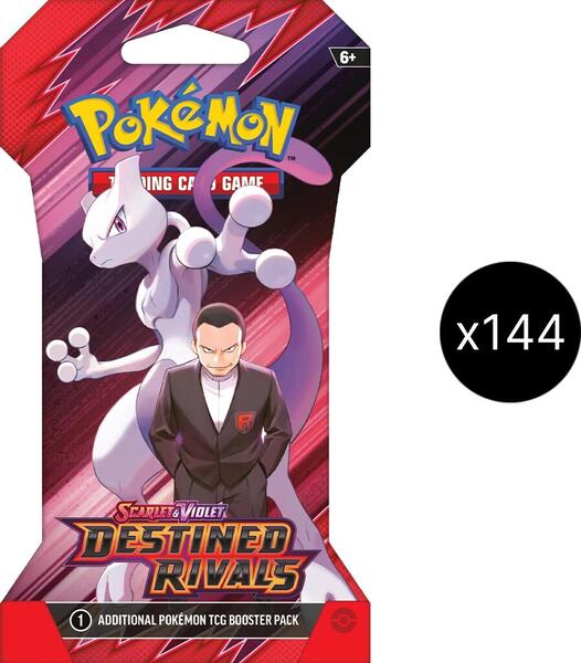 Destined Rivals Sleeved Booster Case - SV10: Destined Rivals - Pokemon ...