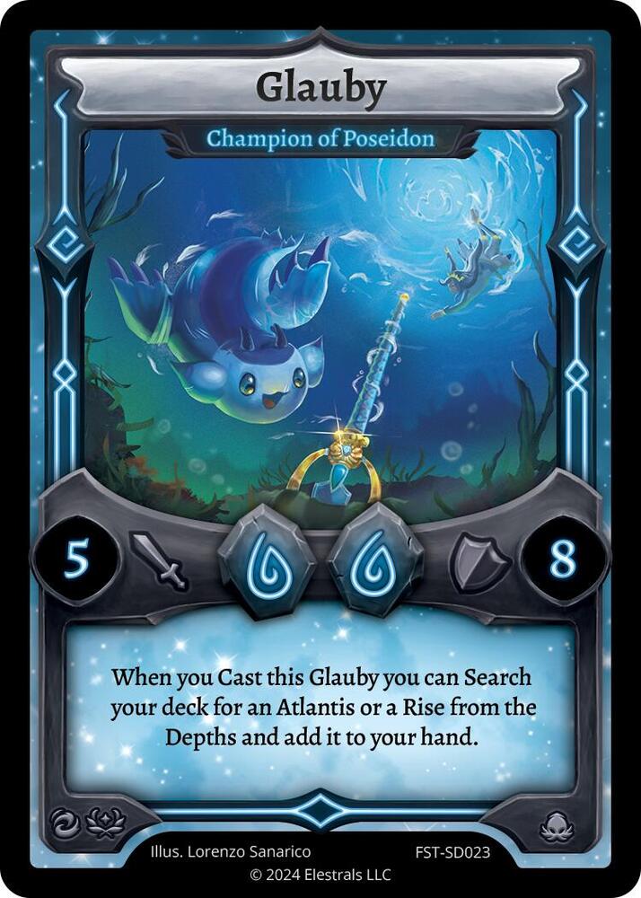 Glauby - Champion of Poseidon - Divine Champions: Firestorm Starter ...
