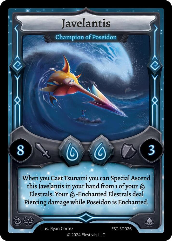Javelantis - Champion of Poseidon - Divine Champions: Firestorm Starter ...