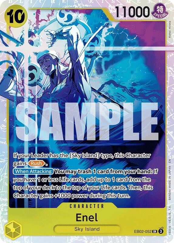 Enel (098) (Alternate Art) - Awakening of the New Era - One Piece Card ...